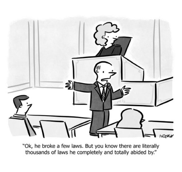 The Funny Thing About Lawyers - Addressing the Court